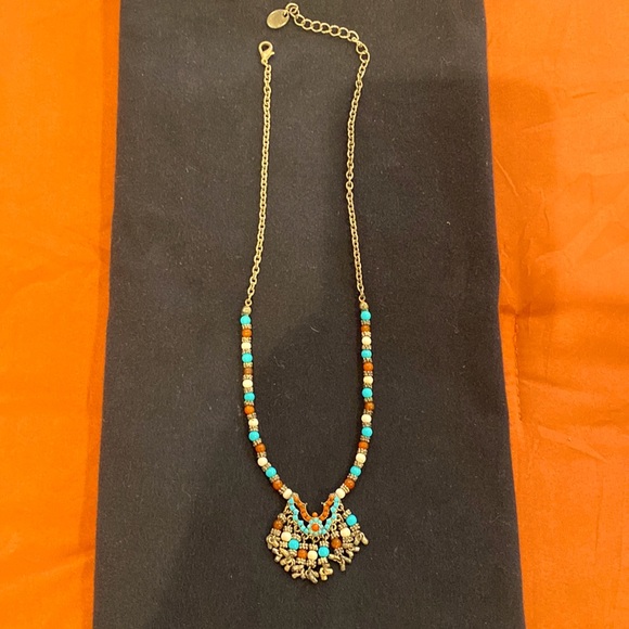 Accessories | Native Indian Style Silver Beaded Necklace | Poshmark